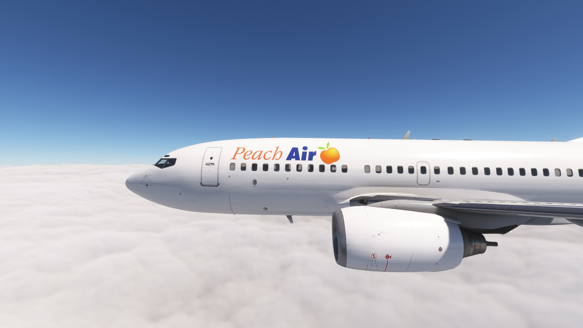 PMDG 737-700 Peach Air (G-SBEA) - MSFS Add-on - Flightsim.to