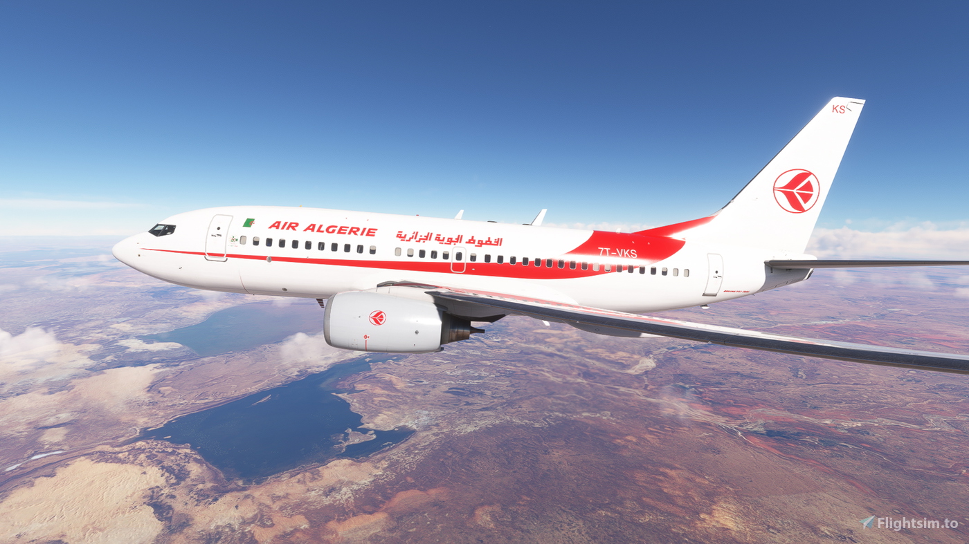 PMDG 737-700 /w cabin Air Algerie complete fleet pour Microsoft Flight ...