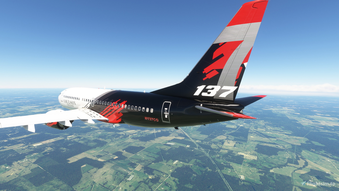 PMDG 737-700BW Coulson Aviation (N137CG & N619SW) for Microsoft Flight ...