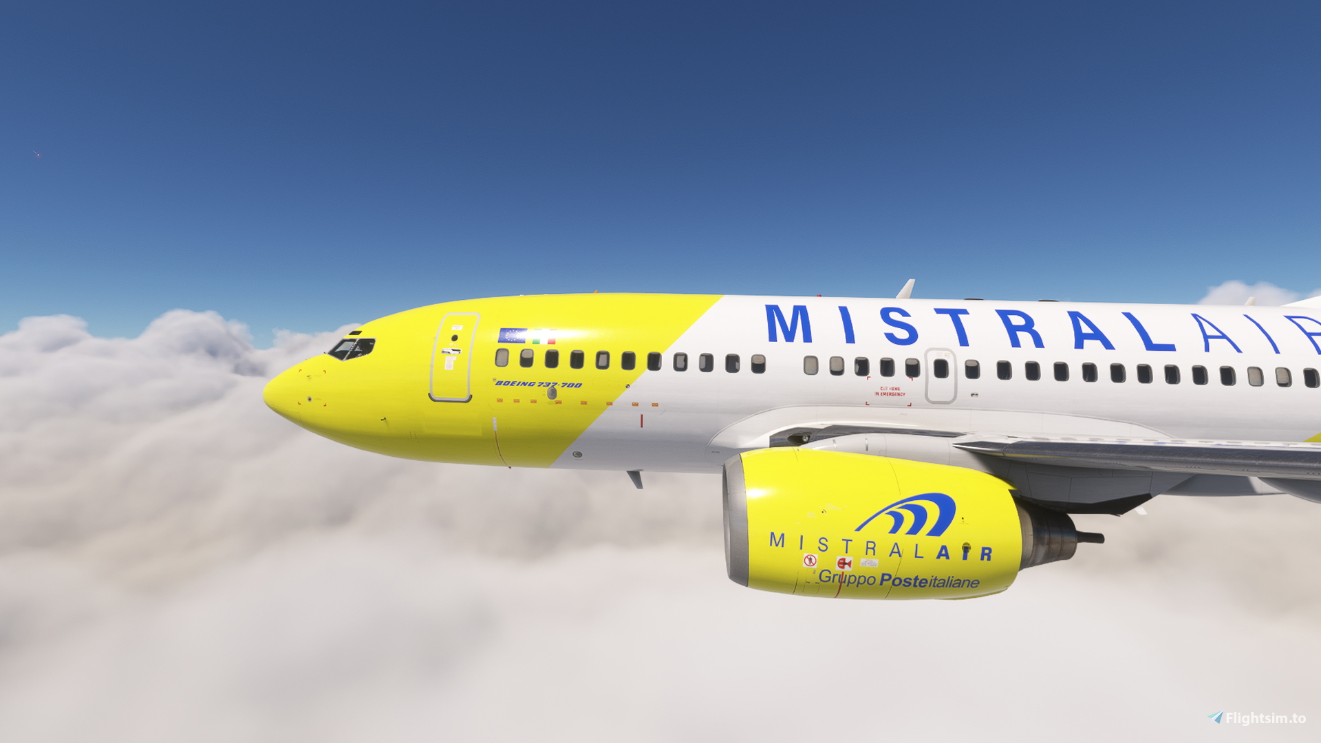 PMDG 737-700 Mistral Air/Poste Italiane Fleet - MSFS Add-on - Flightsim.to