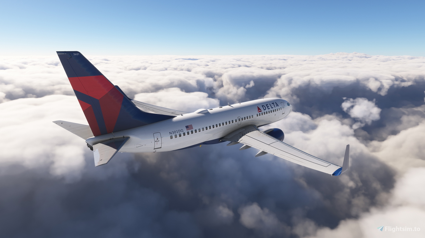 PMDG 737-700 /w cabin Delta Air Lines complete Fleet for Microsoft ...