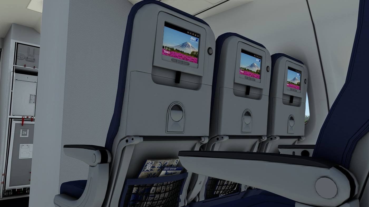 PMDG 737-800 - ANA Wings - 2 liveries (w/ cabin) voor Microsoft Flight ...