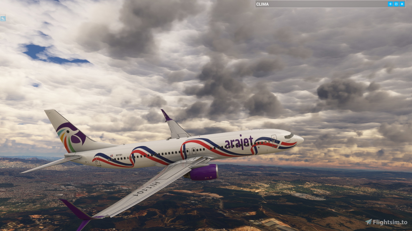 PMDG 737-800 | HI1101 | Arajet Airlines | Los Haitises for Microsoft ...