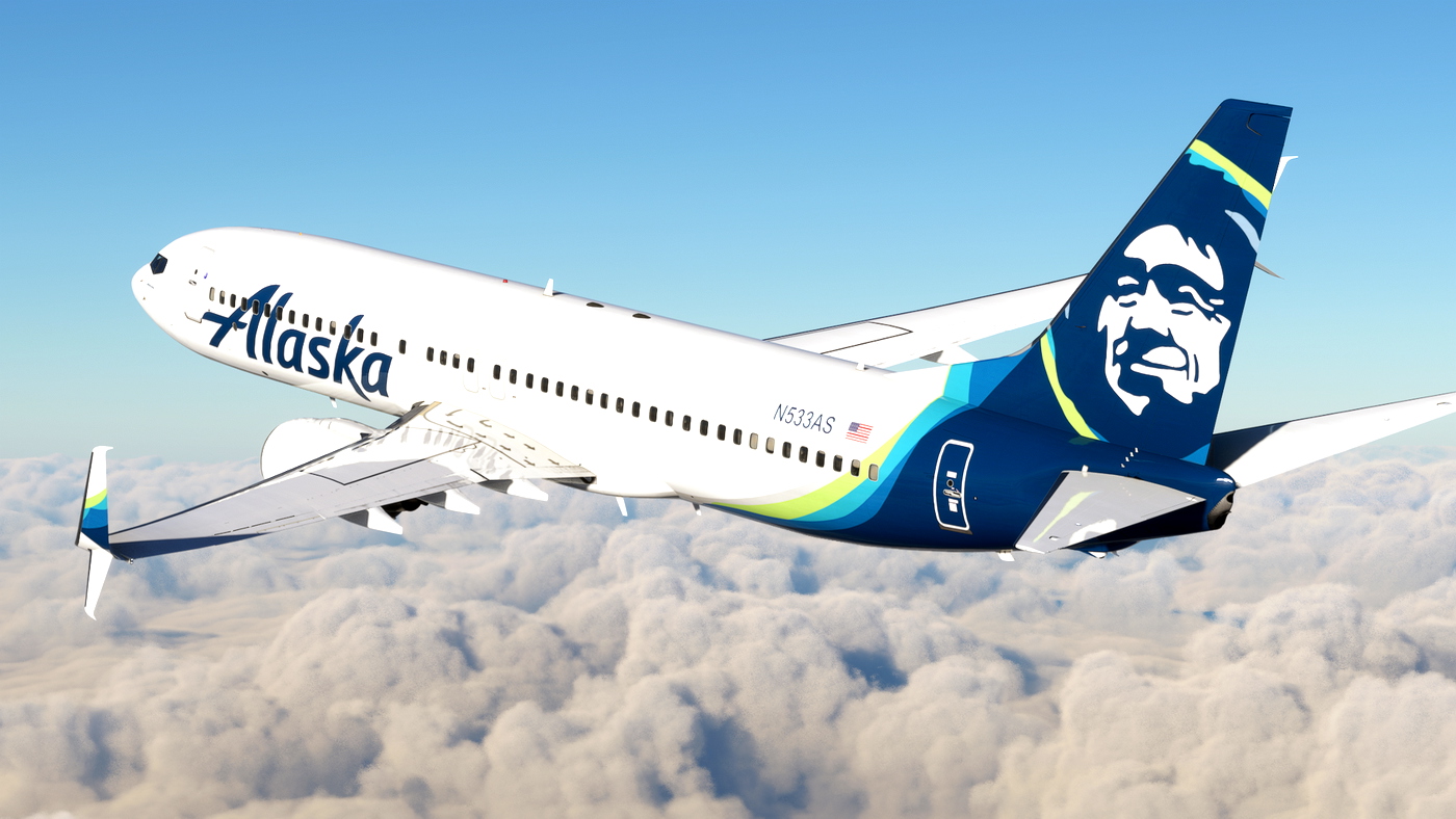 PMDG 737-800 Alaska Airlines (N533AS) for Microsoft Flight Simulator | Feed
