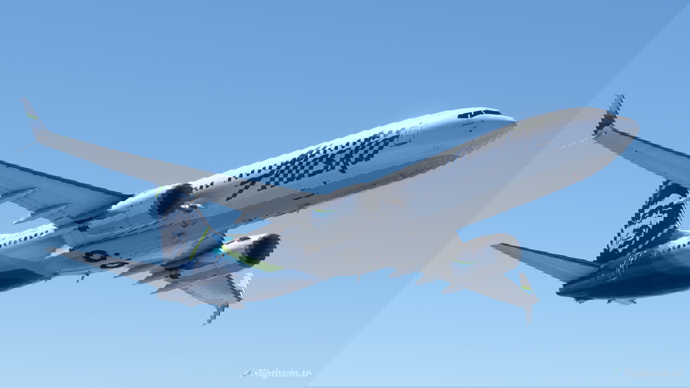 PMDG 737-800 Alaska Airlines (N533AS) for Microsoft Flight Simulator | MSFS