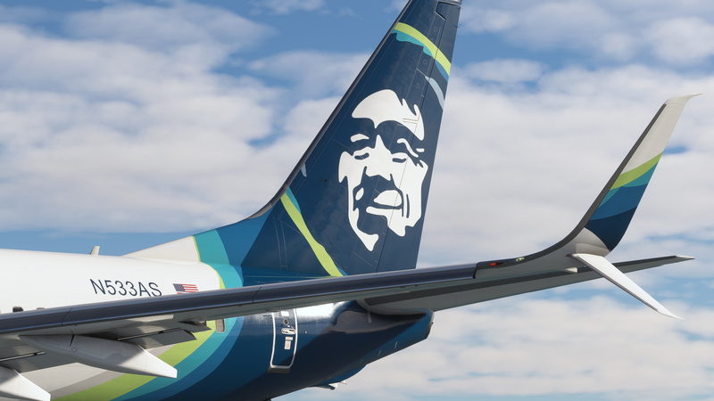 PMDG 737-800 Alaska Airlines (N533AS) for Microsoft Flight Simulator | MSFS