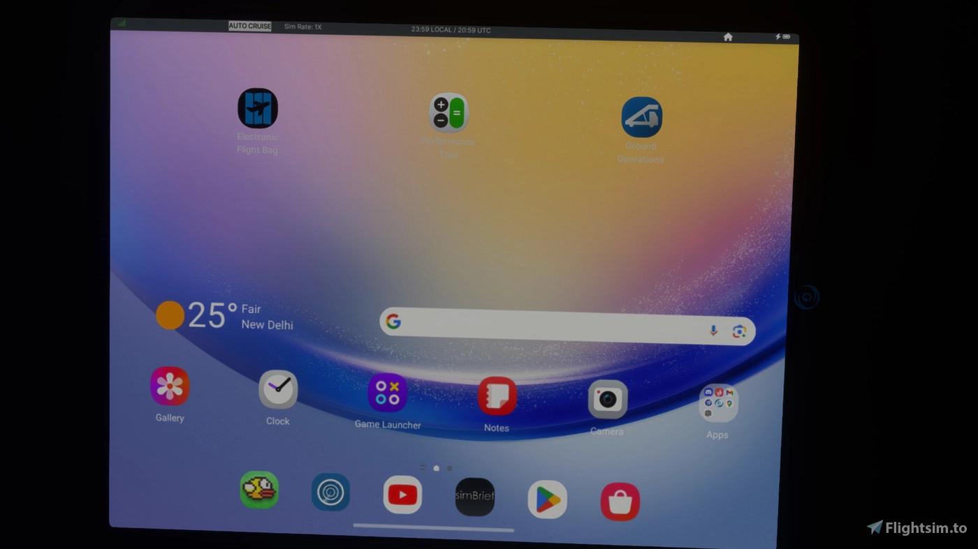 PMDG 737-800 Android One Ui 7 Flight Tablet Pack Addon MSFS 2020 pro ...