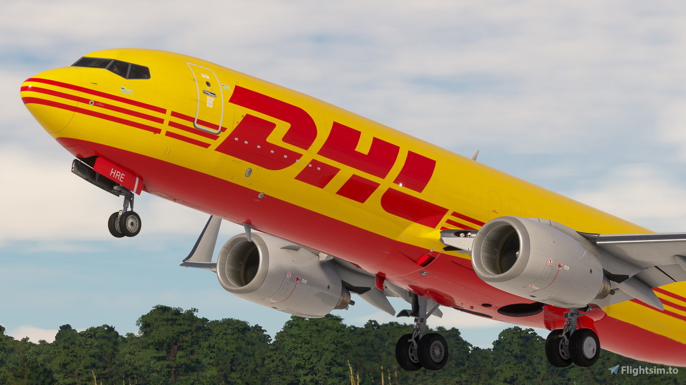 PMDG 737-800BDSF DHL (ASL Airlines Ireland) | EI-HRE | 4K for Microsoft ...