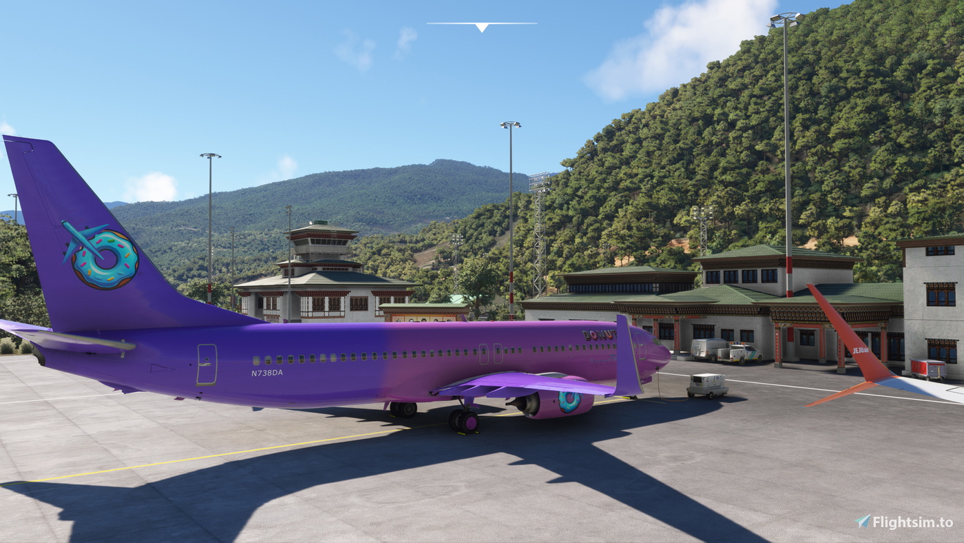 PMDG 737-800 Donut Air Livery for Microsoft Flight Simulator | MSFS