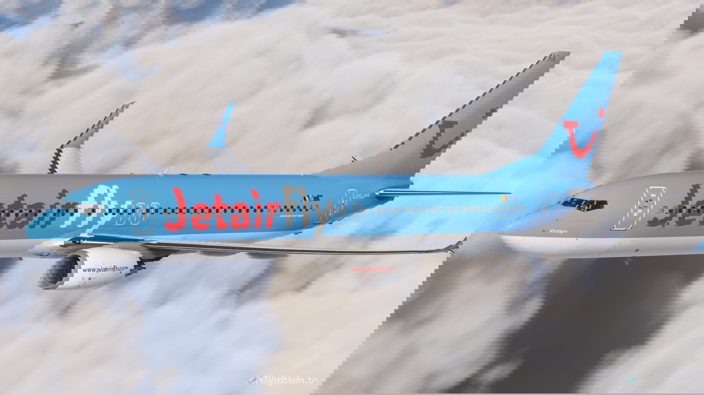 Jetairfly TUI [OO-JAA] PMDG 737-800 for Microsoft Flight Simulator | MSFS