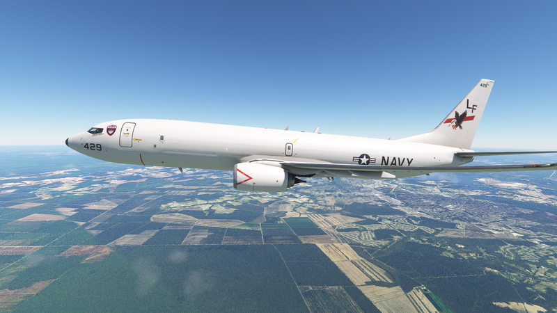 PMDG 737-800 P-8A Poseidon US Navy (168429) for Microsoft Flight ...