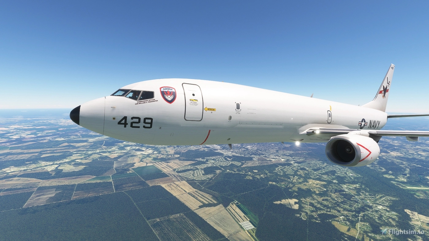 PMDG 737-800 P-8A Poseidon US Navy (168429) for Microsoft Flight Simulator | MSFS