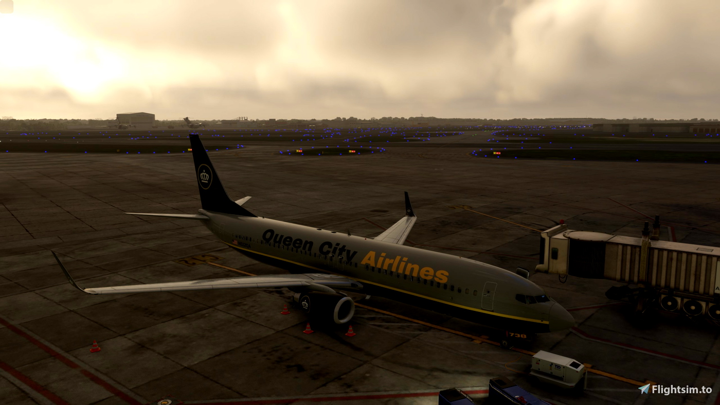PMDG 737-800 Queen City Airlines Livery for Microsoft Flight Simulator ...