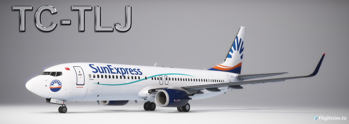 PMDG 737-800 Sun Express TC-TLJ - MSFS Add-on - Flightsim.to