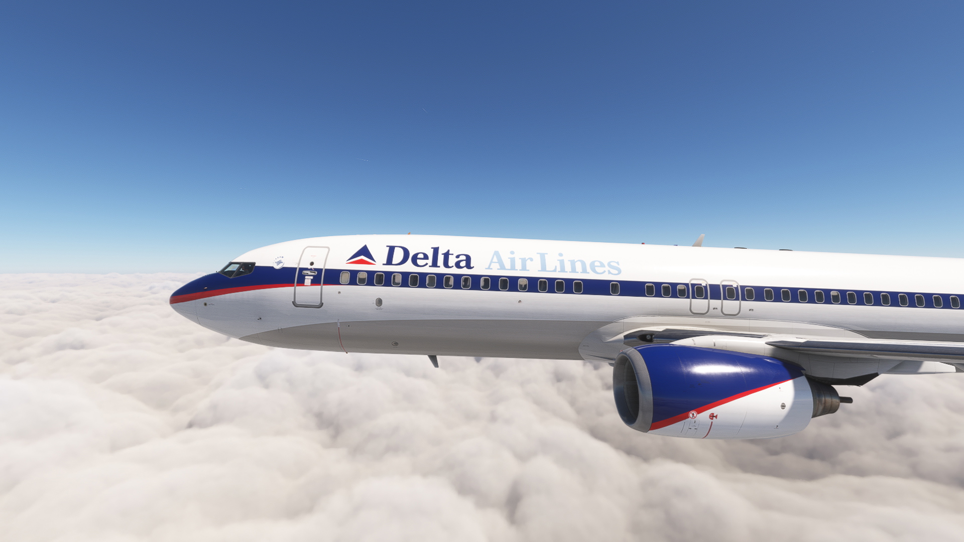 PMDG 737-800 w/ cabin Delta Air Lines - Interim Design (N155DL) - MSFS ...