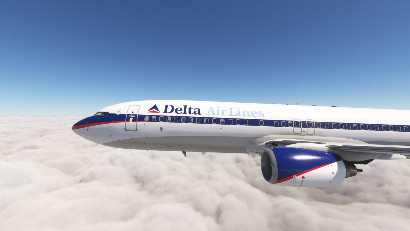 PMDG 737-800 w/ cabin Delta Air Lines - Interim Design (N155DL) for ...