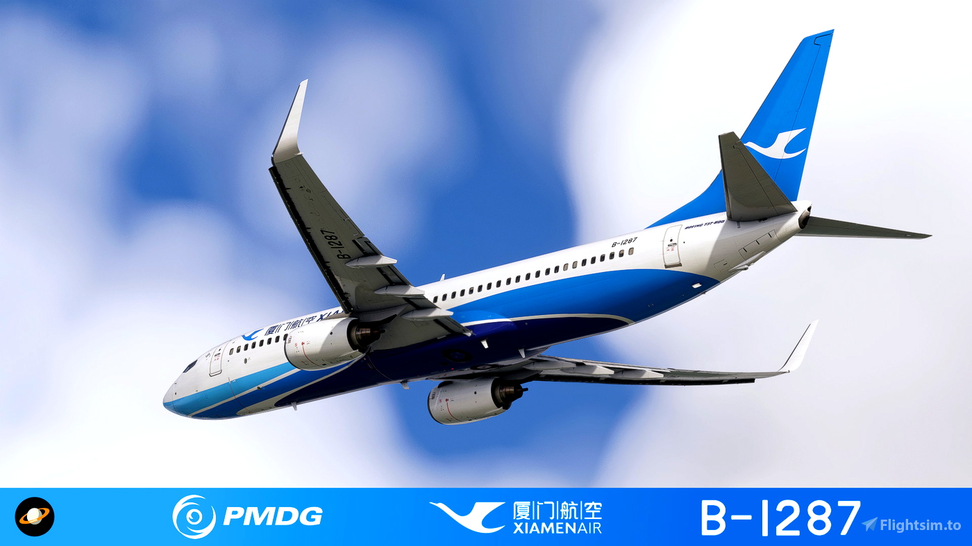Threads - PMDG 737-800 Xiamen Airlines 厦门航空 B-1287 with cabin 8k 对于 ...