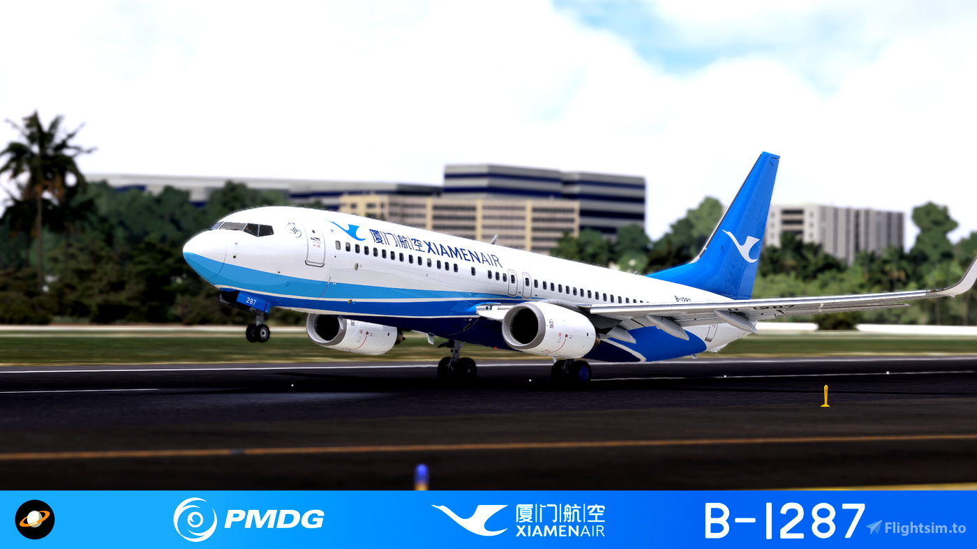 Threads - PMDG 737-800 Xiamen Airlines 厦门航空 B-1287 with cabin 8k for ...