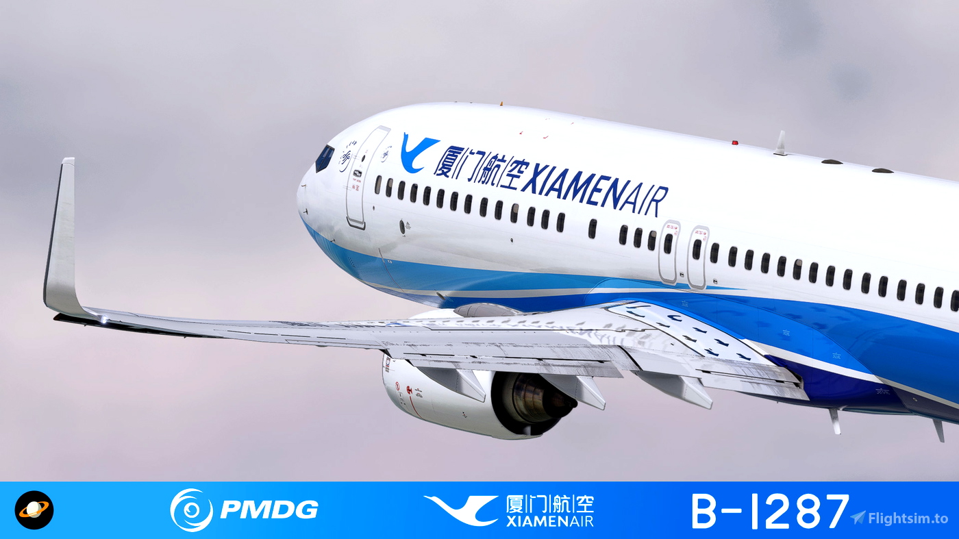 Threads - PMDG 737-800 Xiamen Airlines 厦门航空 B-1287 with cabin 8k for ...
