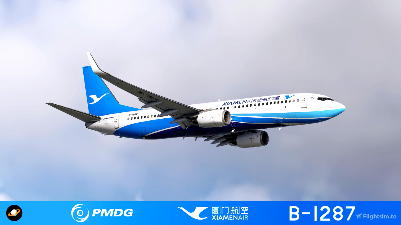 Threads - Announcements - PMDG 737-800 Xiamen Airlines 厦门航空 B-1287 with ...