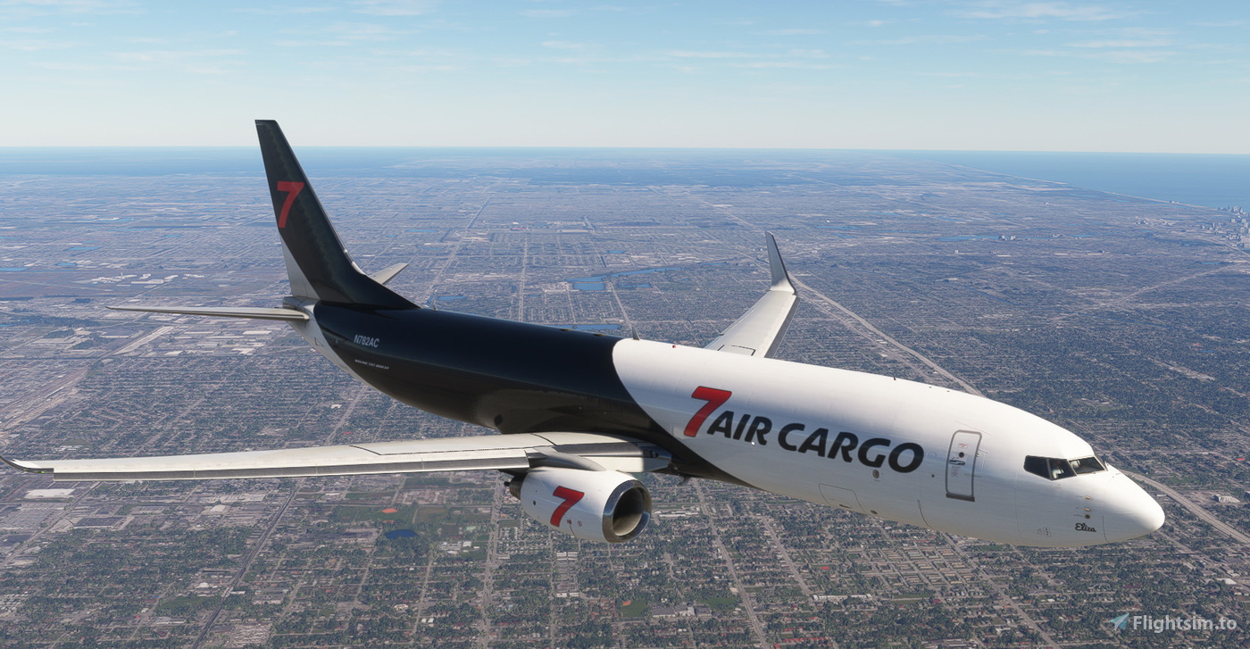 PMDG 737-800BCF - 7Air Cargo | N782AC for Microsoft Flight Simulator | MSFS