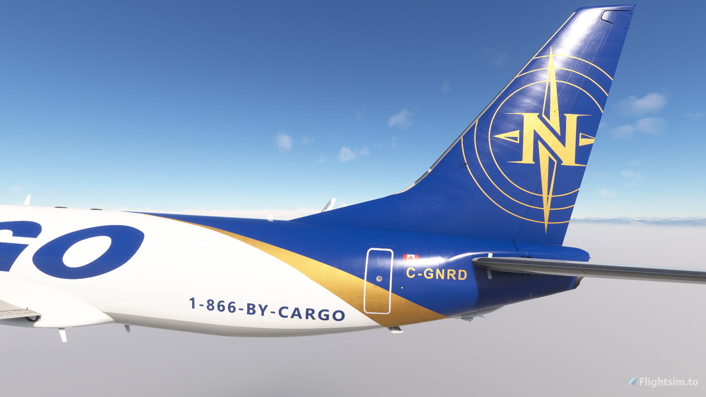 PMDG 737-800BCF Nolinor Aviation (C-GNRD) for Microsoft Flight ...