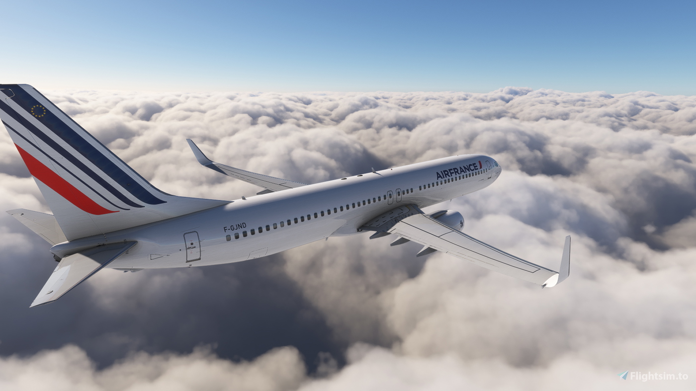 PMDG 737-900(ER) Air France (F-GJND) for Microsoft Flight Simulator | MSFS