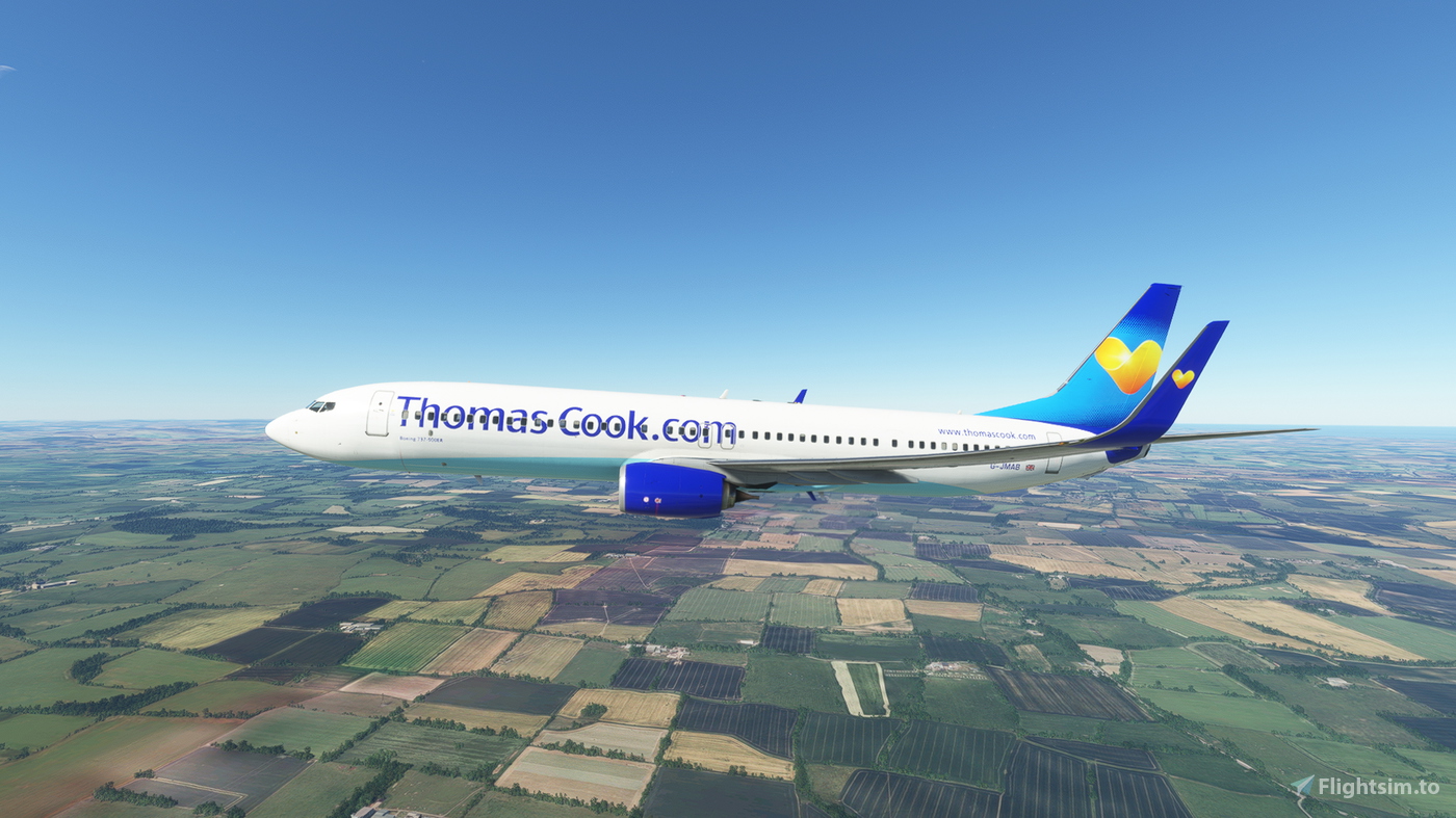 PMDG 737-900(ER) Thomas Cook (G-JMAB) for Microsoft Flight Simulator | MSFS
