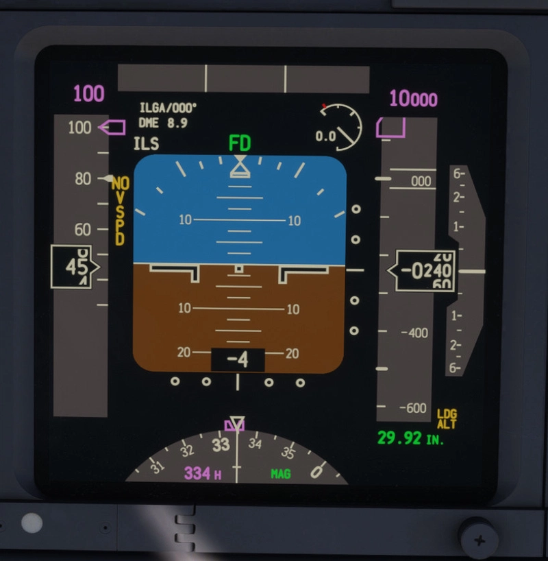PMDG 737 Realistic PFD Colors for Microsoft Flight Simulator | MSFS