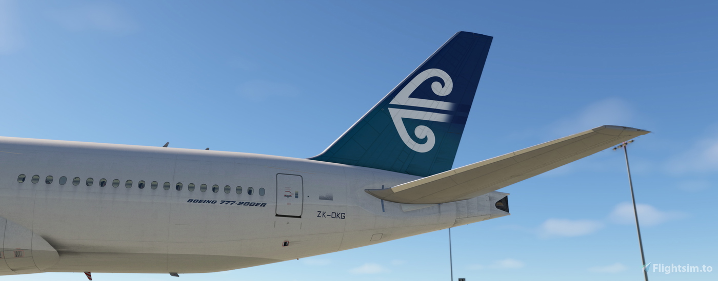 PMDG 777-200ER | Air New Zealand - ZK-OKG 4K [No Cabin] for Microsoft ...