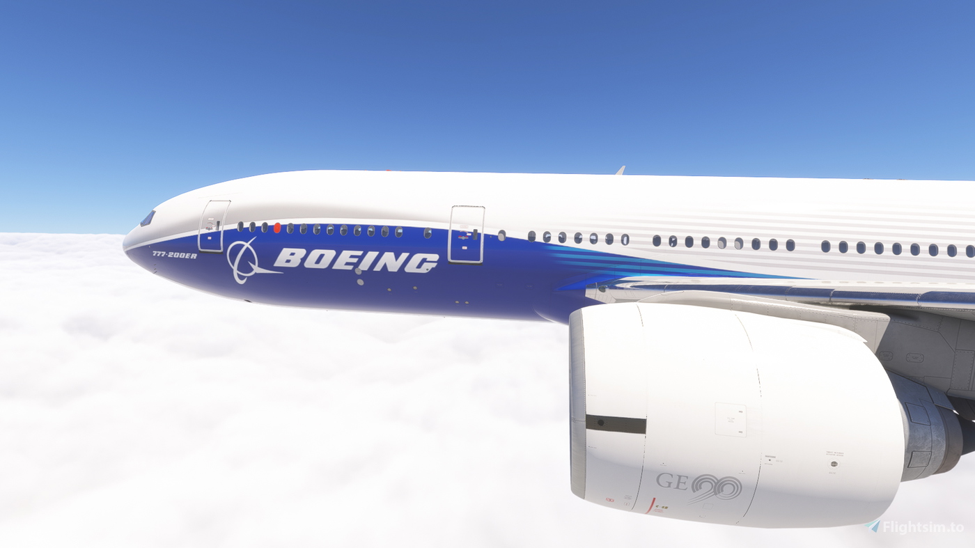 PMDG 777-200ER Boeing House - Dreamliner (N6066Z) for Microsoft Flight Simulator | MSFS