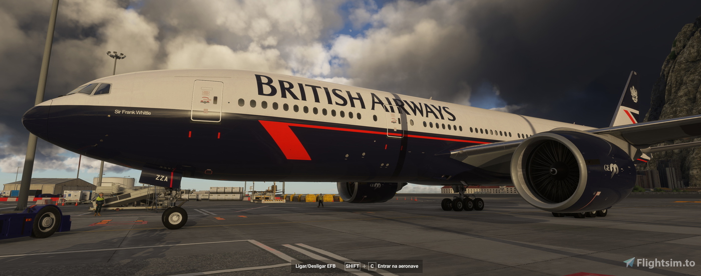 PMDG 777-200ER British Airways "Landor" G-ZZZA のために Microsoft Flight Simulator | MSFS