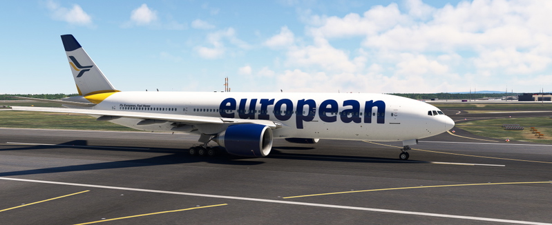 PMDG 777-200ER European Virtual Airlines (NEW Style) for Microsoft ...