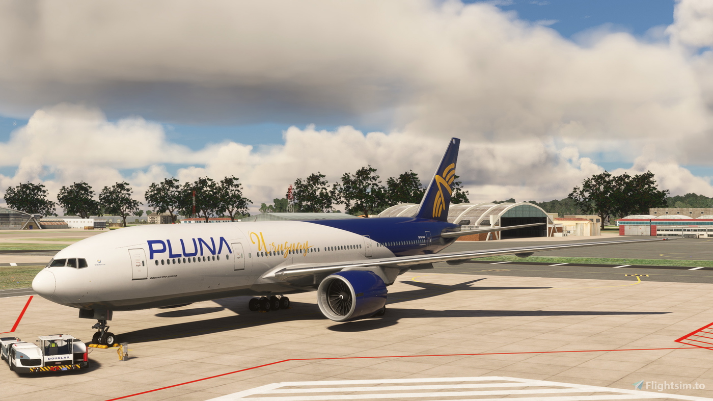 PMDG 777-200ER (GE) — PLUNA [Fictional] for Microsoft Flight Simulator ...