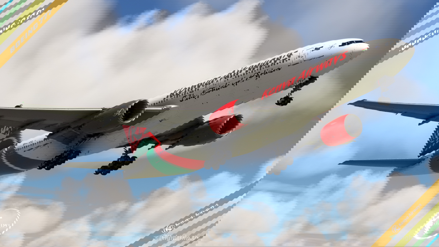PMDG Boeing 777-200ER Kenya Airways 2005 Livery 5Y-KYZ 8K for Microsoft ...