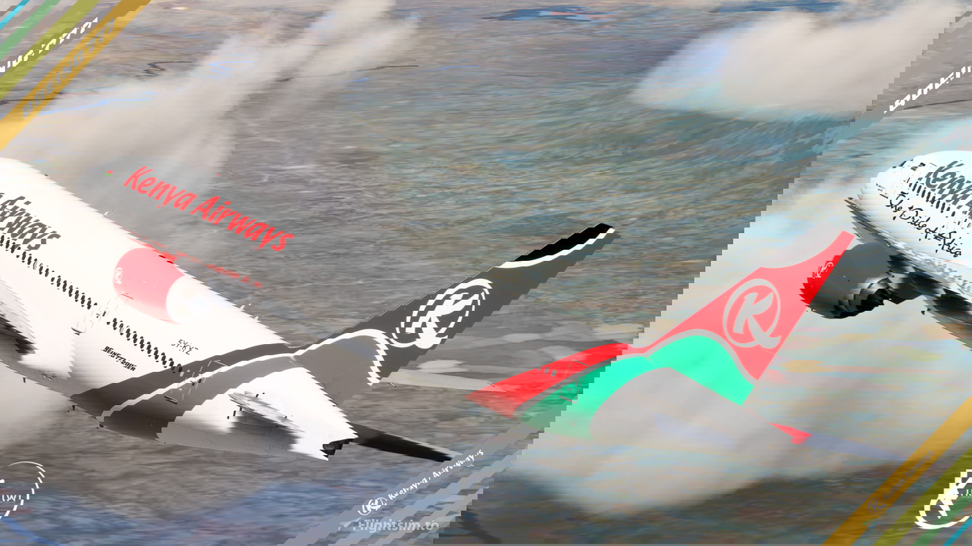 PMDG Boeing 777-200ER Kenya Airways 2005 Livery 5Y-KYZ 8K for Microsoft ...
