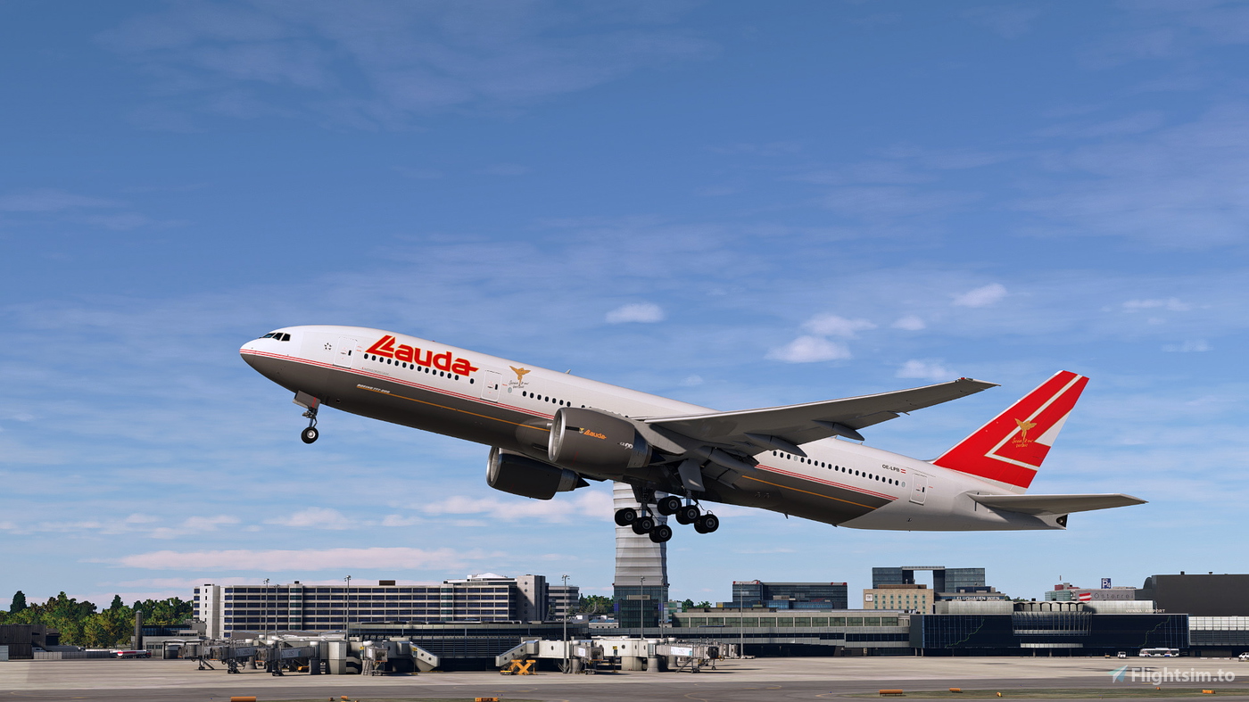 PMDG 777-200ER Lauda Air complete Fleet Pack pour Microsoft Flight ...