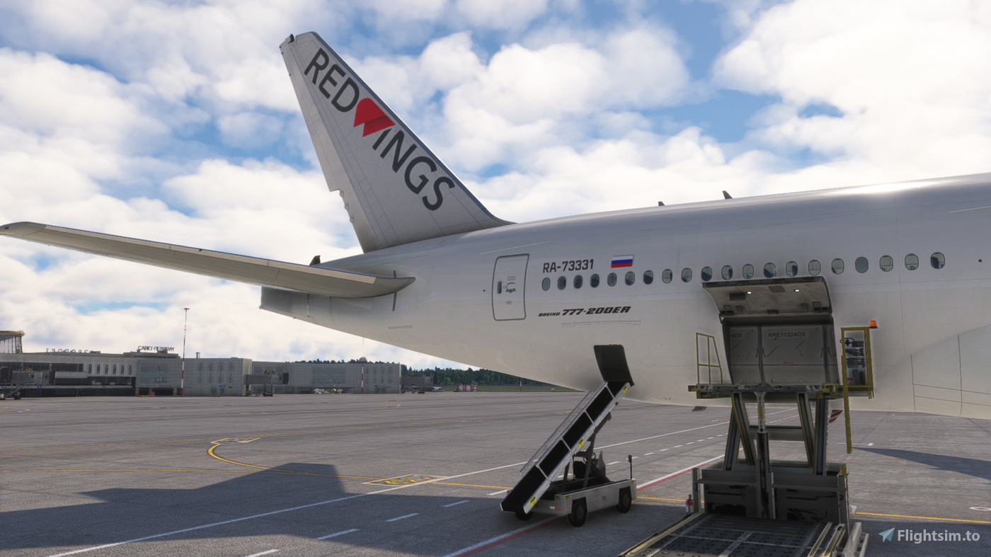 PMDG 777-200ER Red Wings PACK for Microsoft Flight Simulator | MSFS