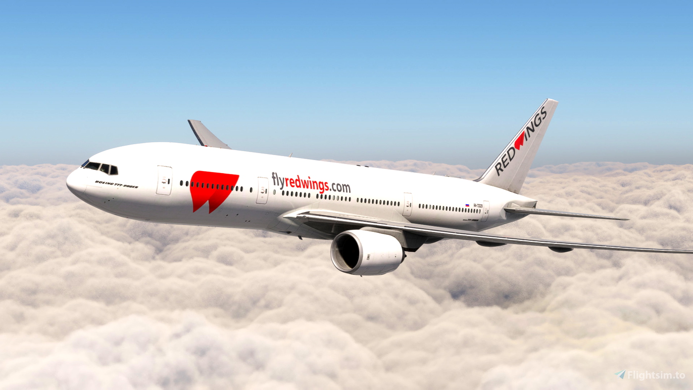 PMDG 777-200ER Red Wings PACK for Microsoft Flight Simulator | Feed
