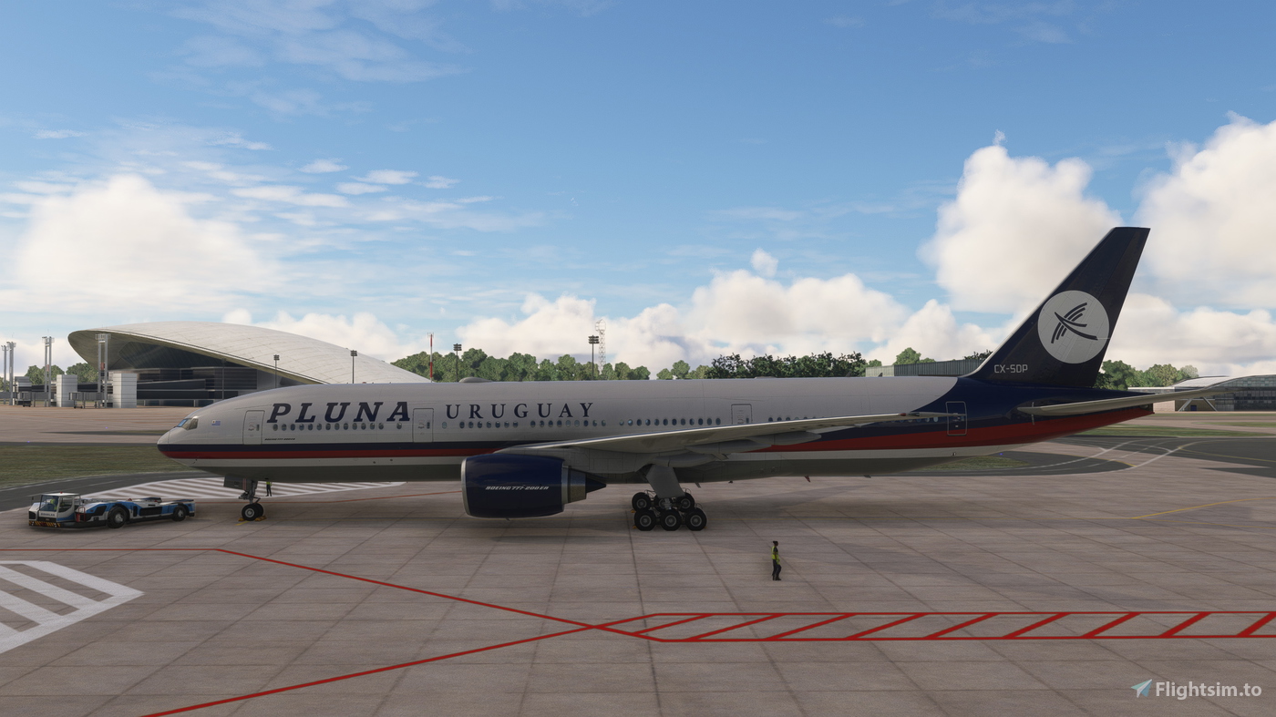 PMDG 777-200ER (RR) — PLUNA [Fictional] for Microsoft Flight Simulator | MSFS
