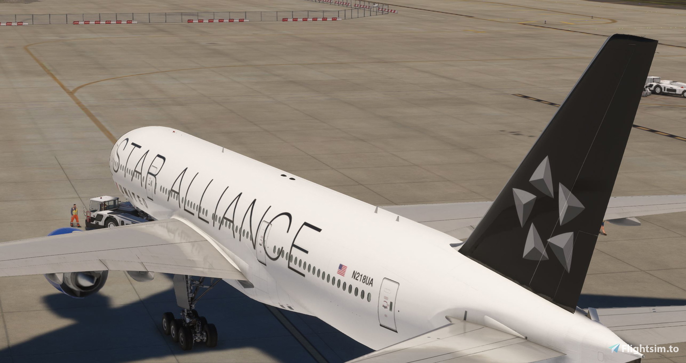 PMDG 777-200ER United Airlines - Star Alliance Livery (Circa 2008 ...