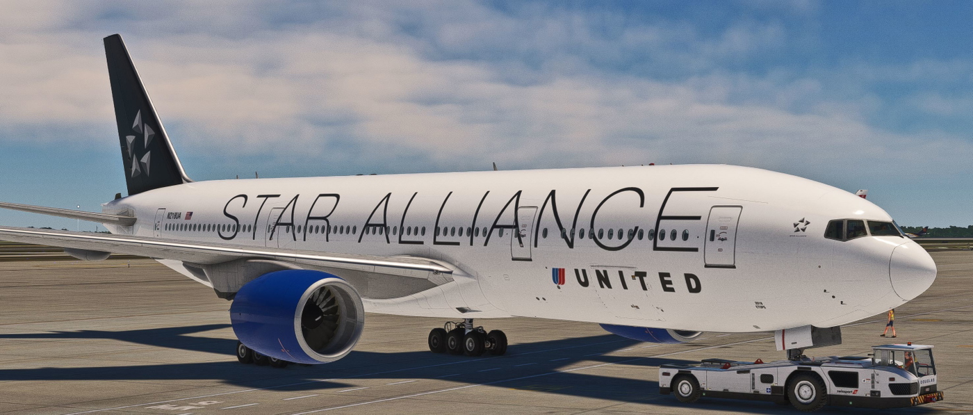 PMDG 777-200ER United Airlines - Star Alliance Livery (Circa 2008 ...