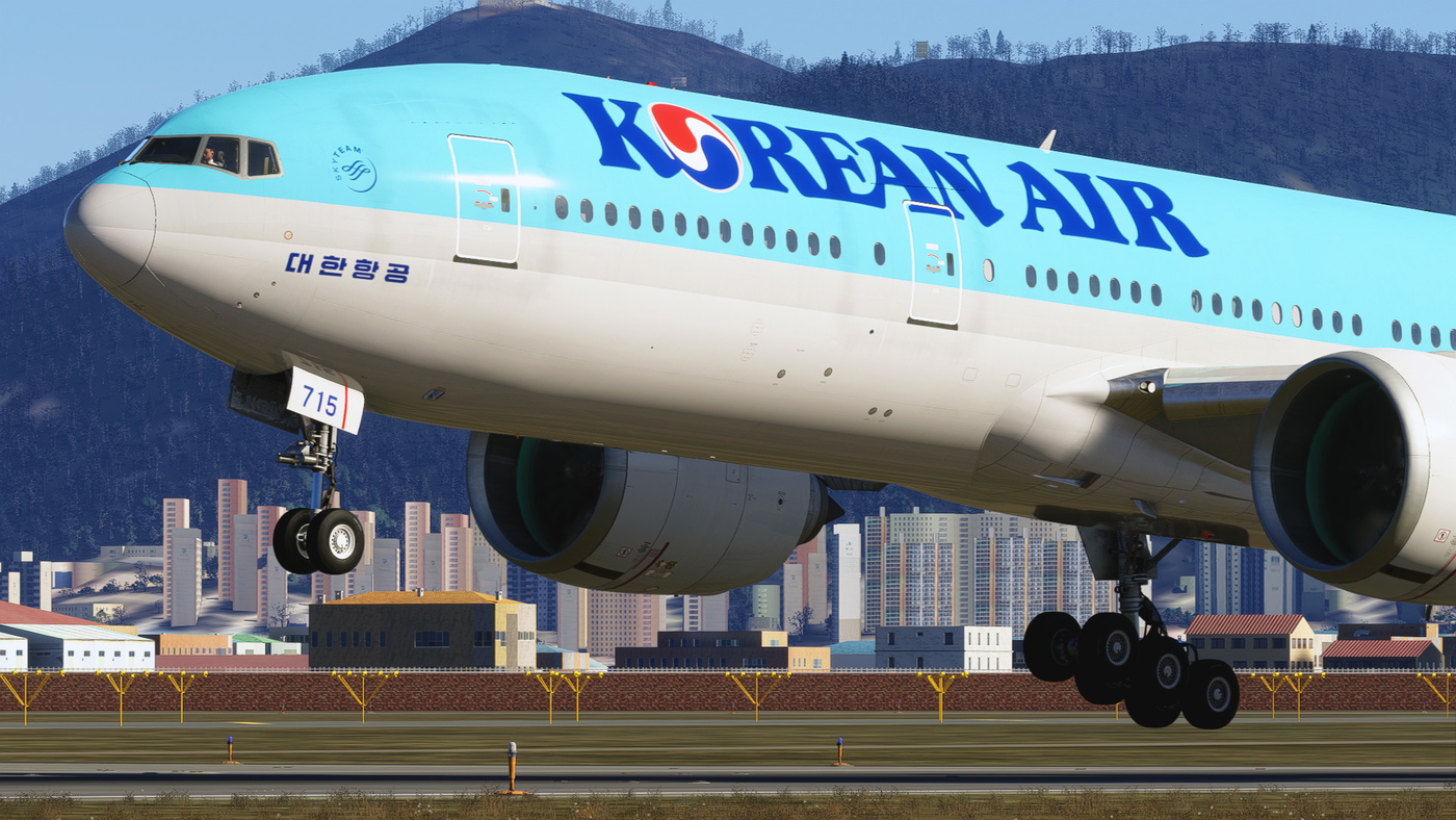 PMDG 777-200LR Korean Air HL7515 [w/Cabin & PW-Style Engine] voor ...
