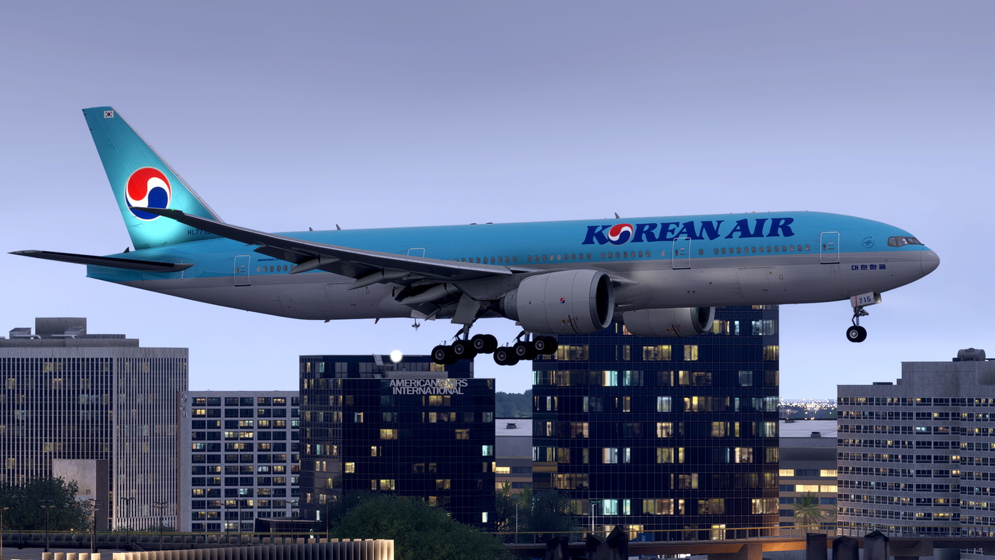 PMDG 777-200LR Korean Air HL7515 [w/Cabin & PW-Style Engine] voor ...