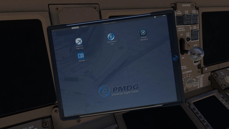 PMDG 777-300ER Hidden Tablet Hand for Microsoft Flight Simulator | MSFS