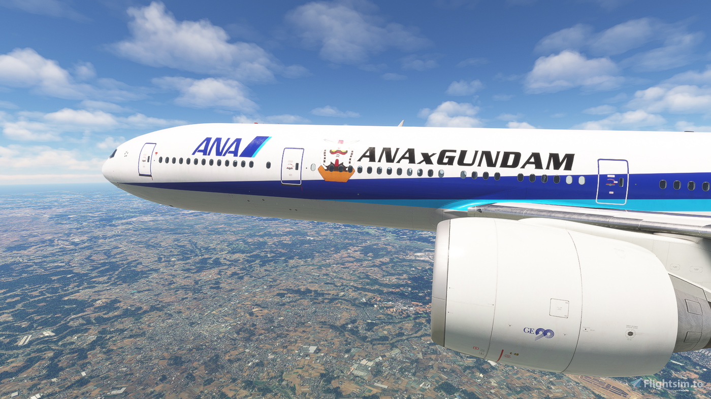 Flightsim.to - Activities - Release - PMDG 777-300ER ANA All Nippon Airways - ANA x Gundam ...