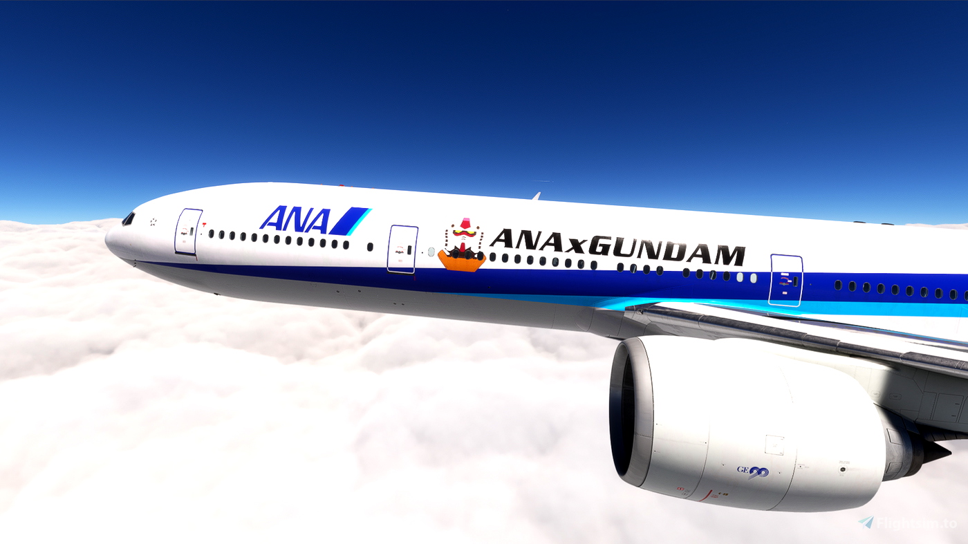 PMDG 777-300ER ANA All Nippon Airways - ANA x Gundam (JA755A) for Microsoft Flight Simulator | Feed