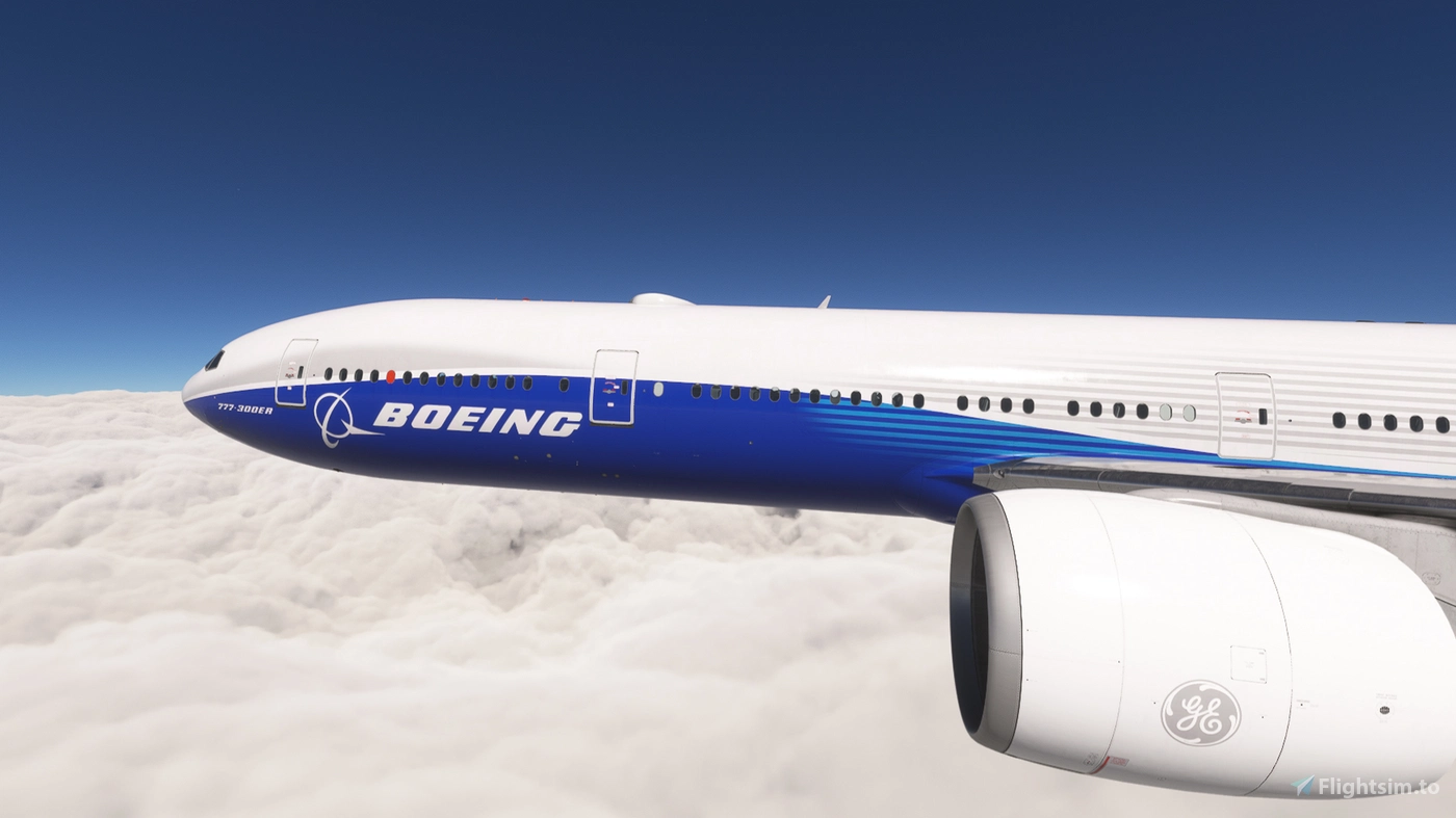 PMDG 777-300ER Boeing House - Dreamliner (N777BW) for Microsoft Flight ...