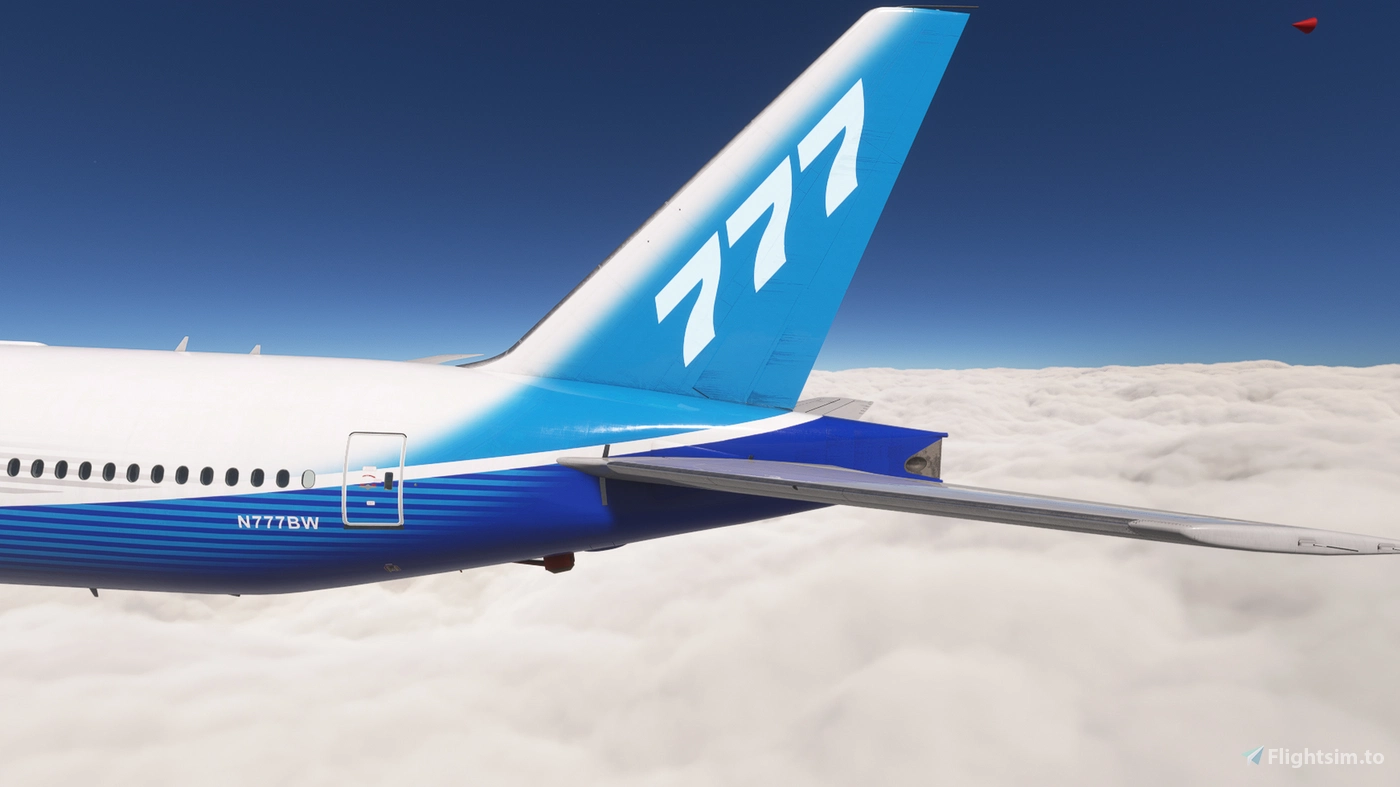 PMDG 777-300ER Boeing House - Dreamliner (N777BW) for Microsoft Flight ...