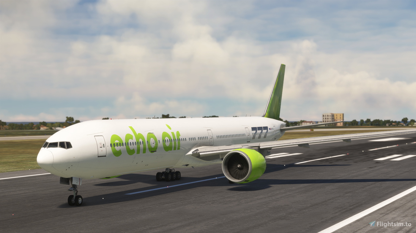 PMDG 777-300ER Echo Air 9H-MIA for Microsoft Flight Simulator | MSFS